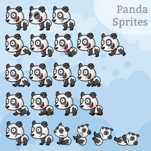 Panda 1 - Game Art Guppy