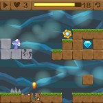 Platformer Blocks, Objects, and User Interface Game Art