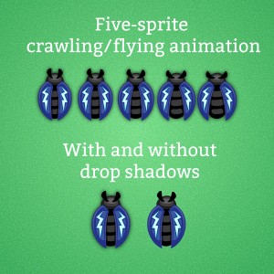 Beetle Game Character Sprites