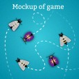 Bee Game Character Sprites for Top Down Games