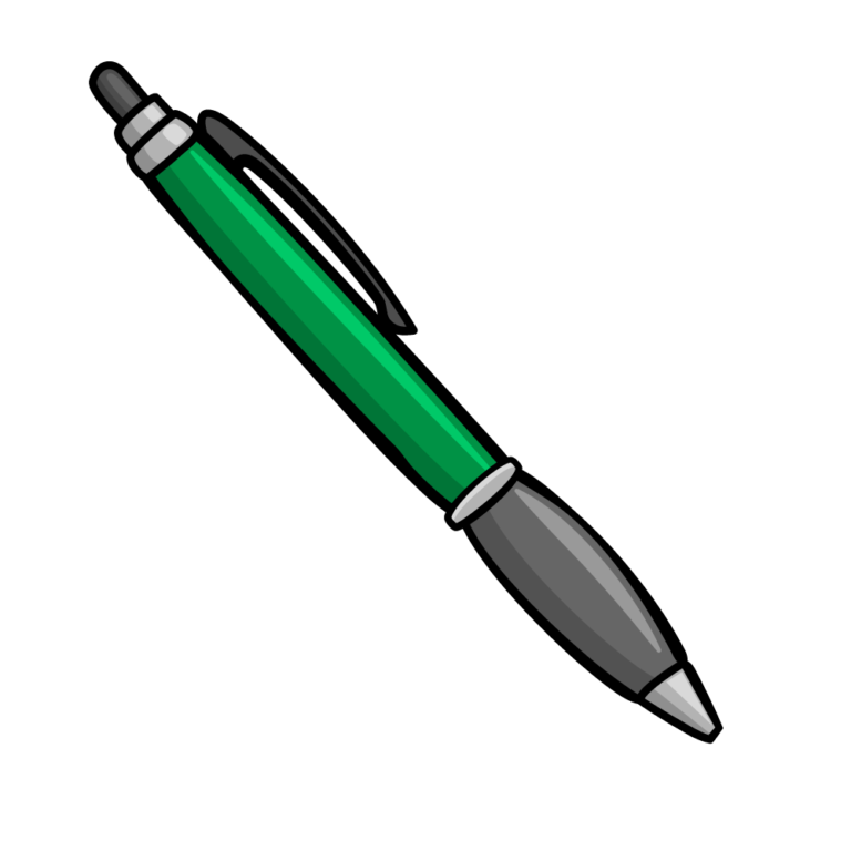 Green Pen - Game Art Guppy