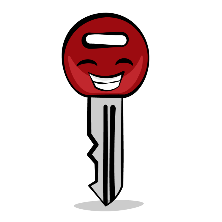 Key smiling - Game Art Guppy