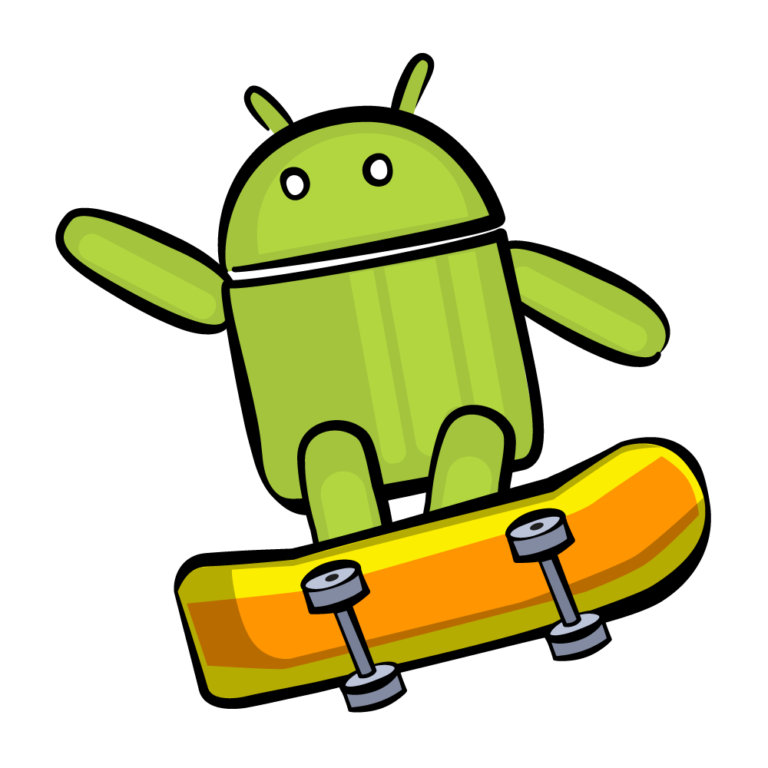 Android skating - Game Art Guppy